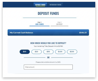 Deposit Tutorial