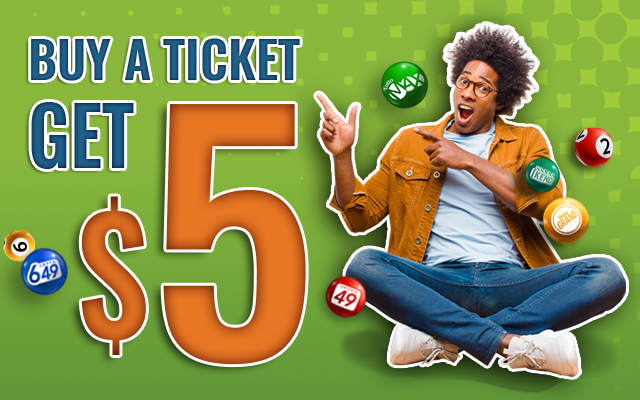 BUY A TICKET, GET A $5 BONUS!