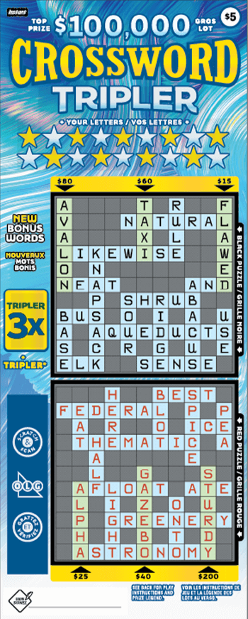 CROSSWORD TRIPLER