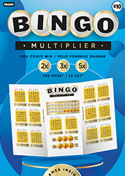Play BINGO MULTIPLIER® In-Store | OLG | Ontario | Scratch Ticket